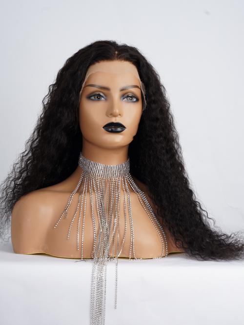 Burano Crystal Lace Wig New Curly Human Hair Lace Wigs Bw002 Home