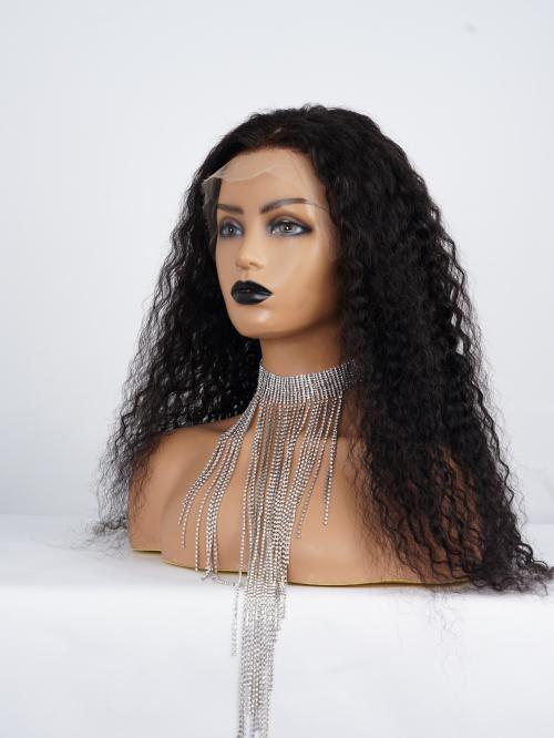 Burano Crystal Lace Wig New Curly Human Hair Lace Wigs Bw002 Home