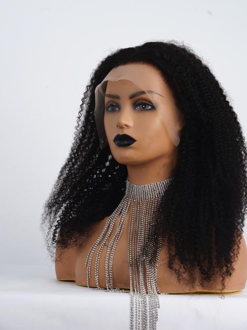 Burano Crystal Lace Wig New Kinky Curly Brazilian Virgin Human Hair Wig